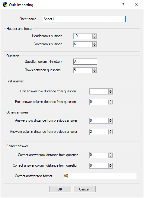 Importing questions from another quiz
